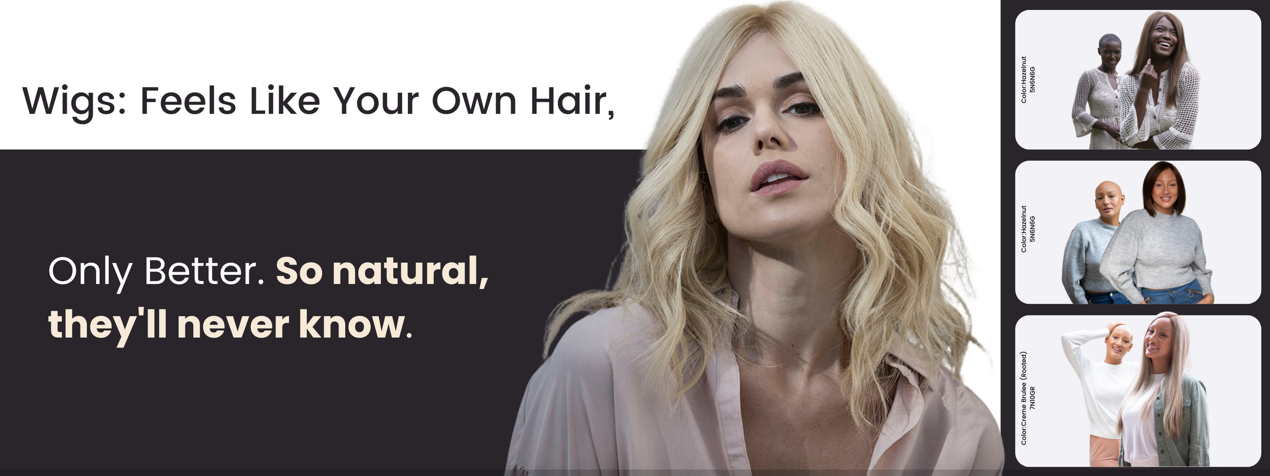 Shop Human Hair, Synthetic Wigs & Toppers | Dimples Hair